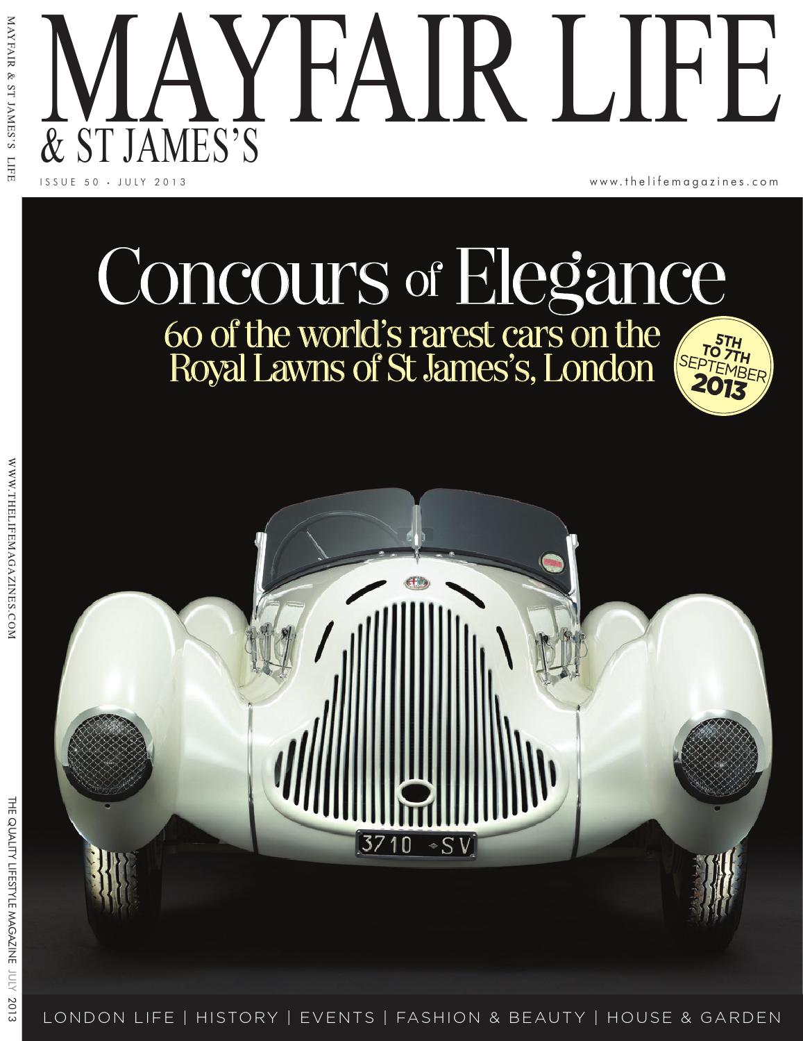 Mayfair Life Magazine July 2013 by FishMedia - issuu