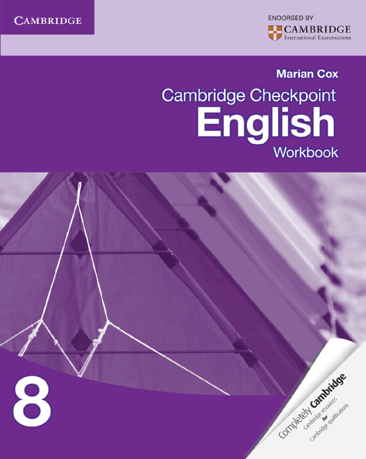 Cambridge Checkpoint English Workbook 8 by Cambridge University Press ...