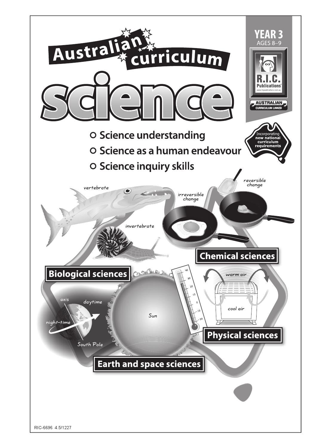 Australian Curriculum Science: Year 3 - Ages 8-9 by Teacher Superstore ...
