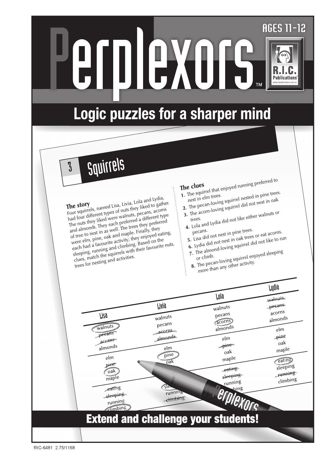 Perplexors: Ages 11-12 by Teacher Superstore - issuu