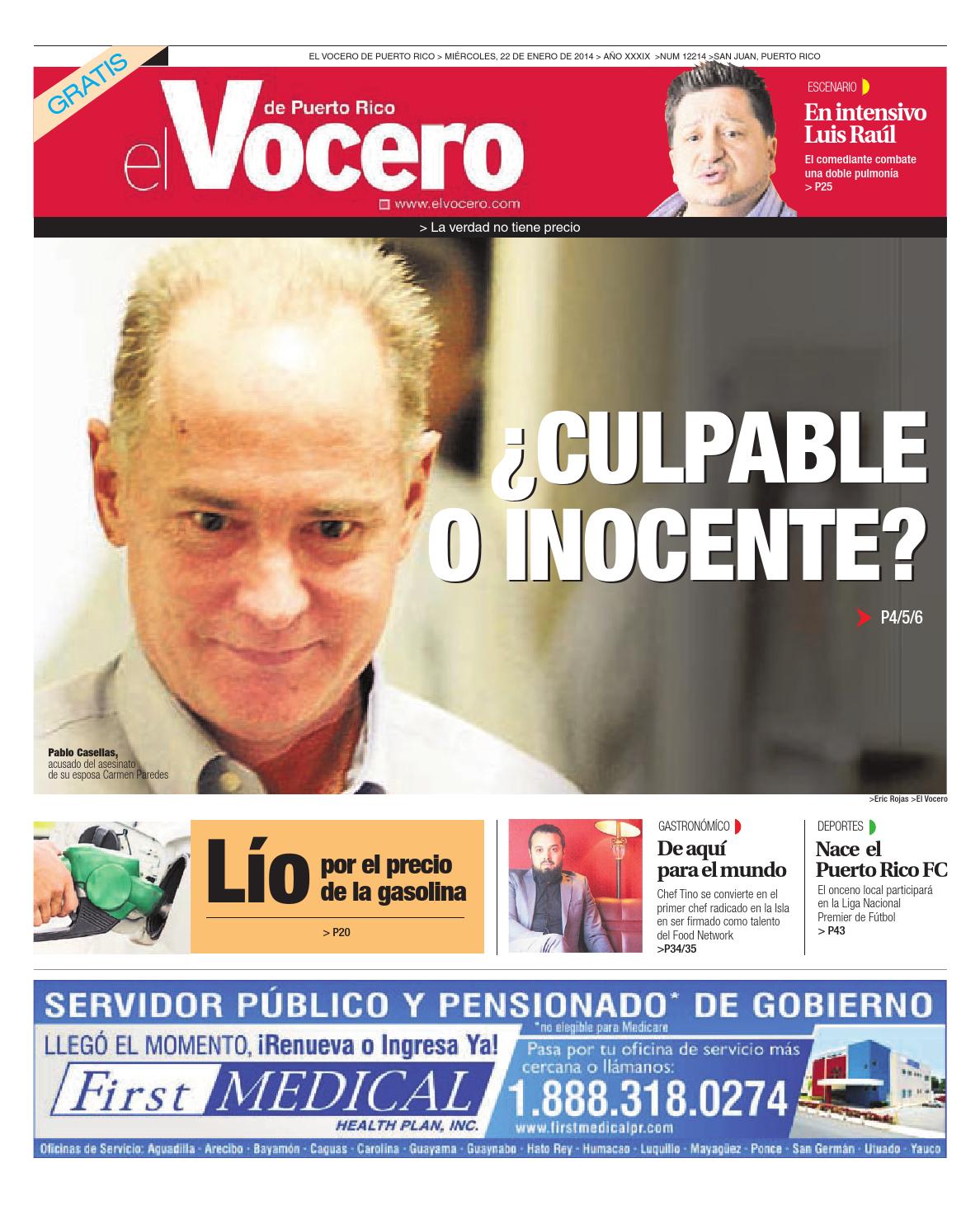 Edición 22 de Enero 2014 by El Vocero de Puerto Rico - issuu