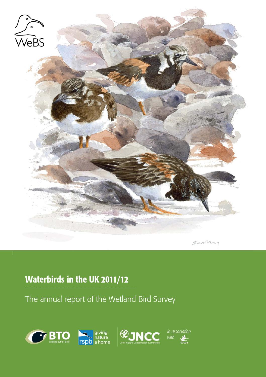 Waterbirds in the UK 2011/12 - Wetland Bird Survey by British Trust for ...