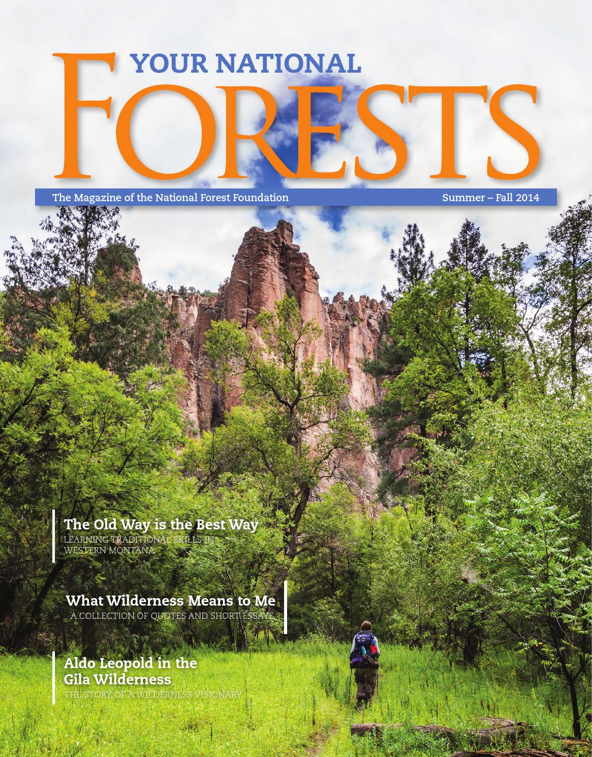 Your National Forests Summer/Fall 2014 by National Forest Foundation ...
