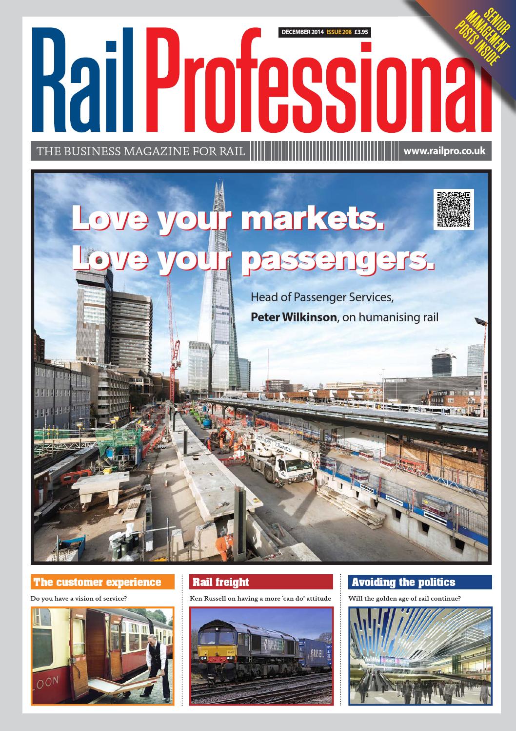 RAIL PROFESSIONAL DECEMBER 2014 by RAIL PROFESSIONAL MAGAZINE - issuu