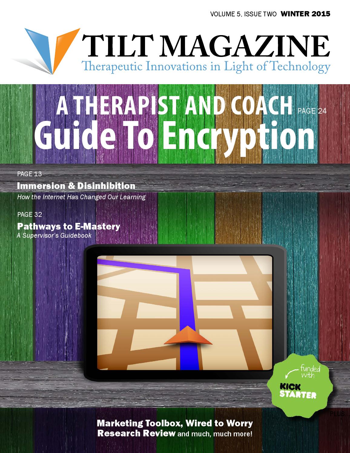 TILT Magazine Issue 21 by Online Therapy Institute, Inc. - issuu