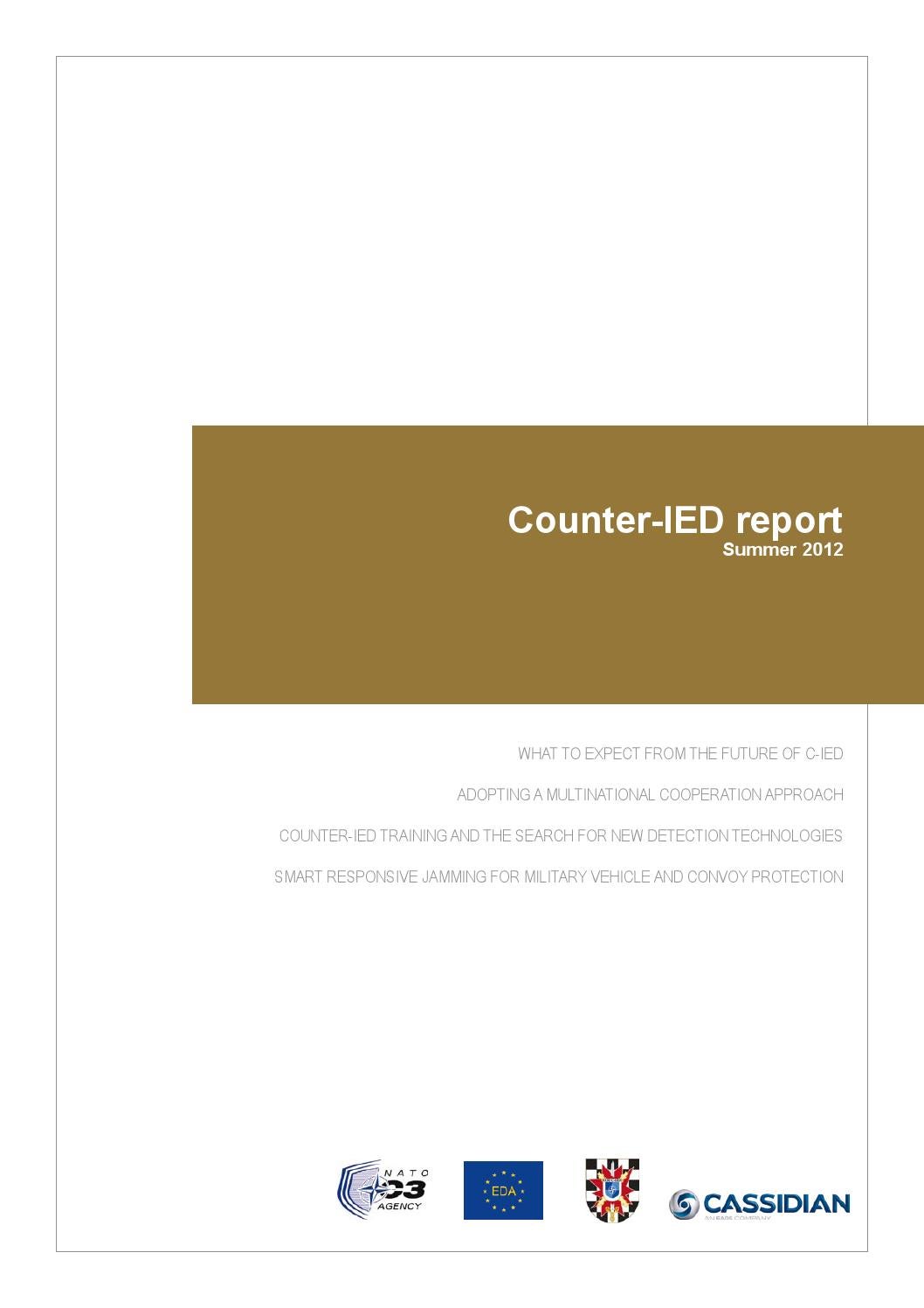 Counter-IED Report, Summer 2012 by Delta Business Media Limited - issuu