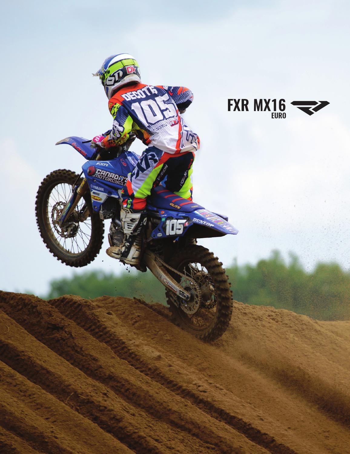 MX 2016 FXR Booking Catalog by FXR Racing - issuu
