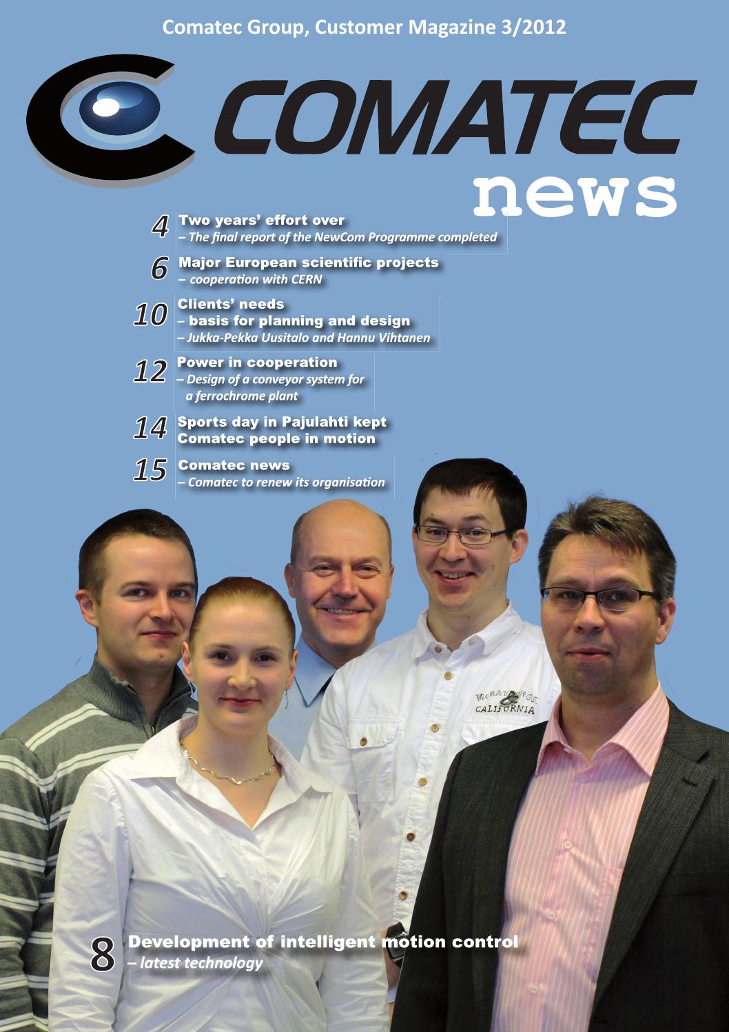Comatec news 3 2012 by Comatec Group - issuu