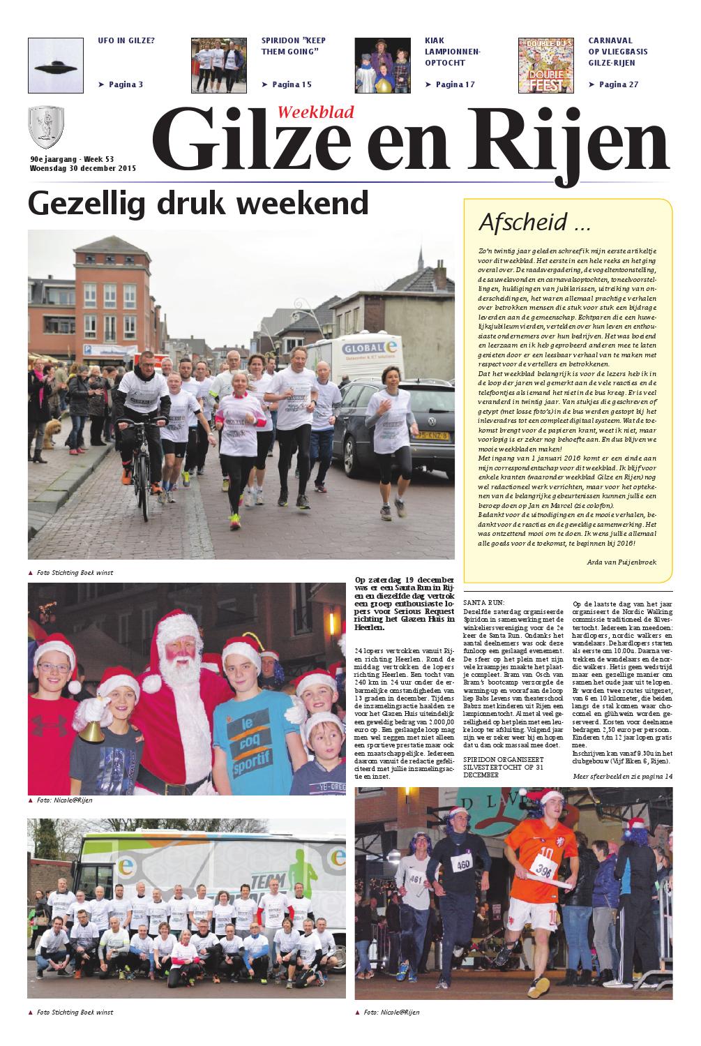 Weekblad Gilze en Rijen 30-12-2015 by Uitgeverij Em de Jong - issuu