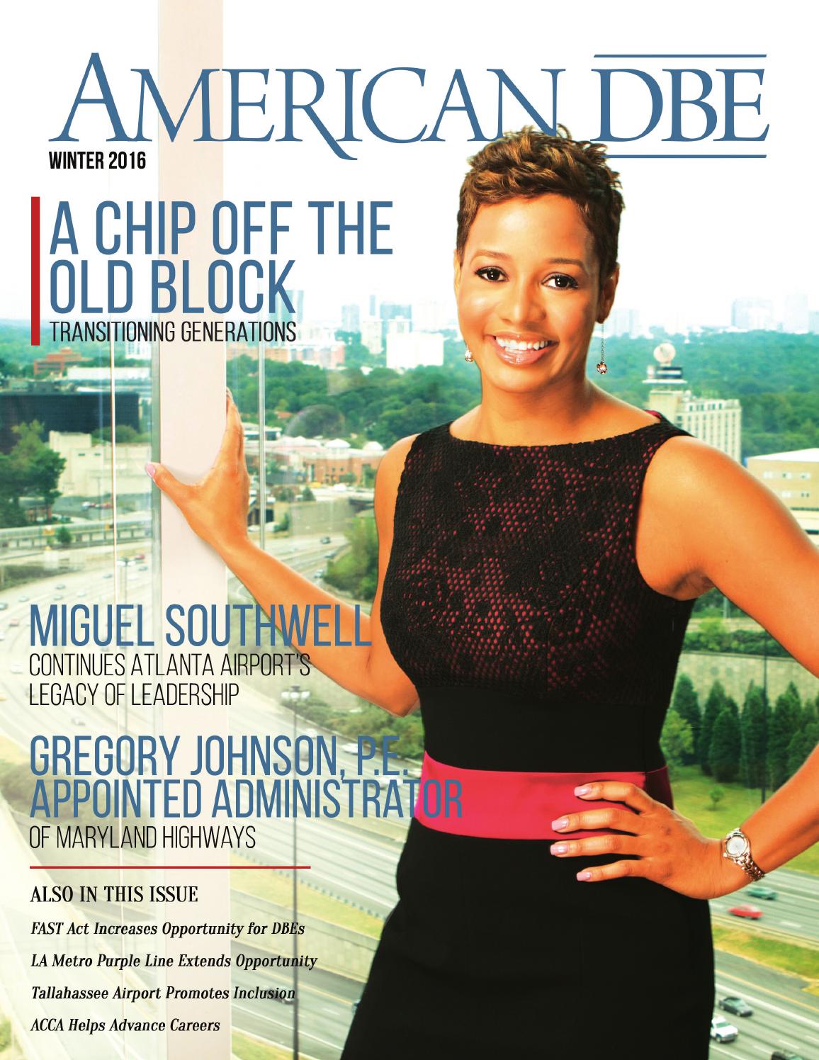 American DBE Magazine Winter 2016 by American DBE Magazine (page 1) - issuu