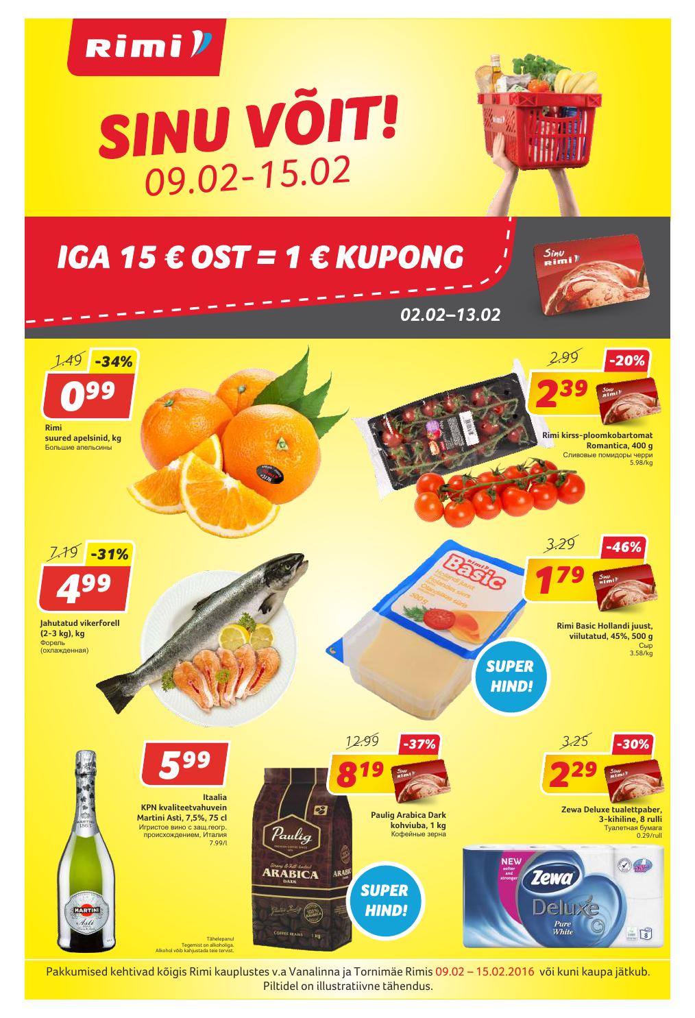 Sinu Võit! (09.02-15.02) by Rimi - issuu
