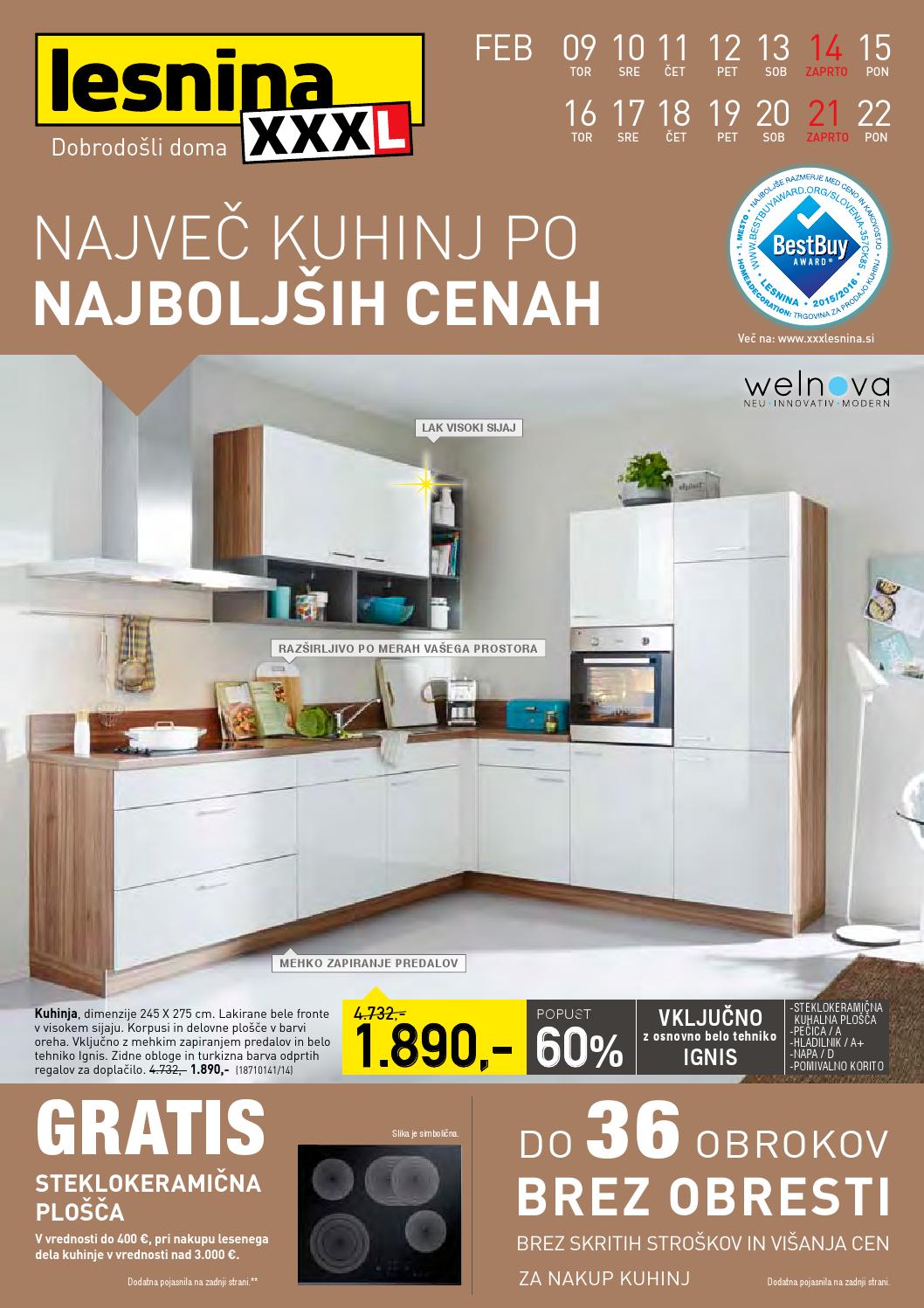 Lesnina katalog kuhinje by Vsikatalogi.si - issuu