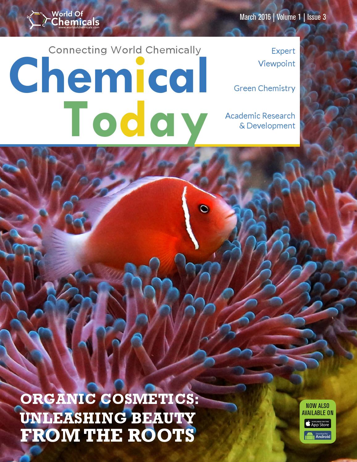Chemical Today March 2016 by worldofchemicals.com - issuu