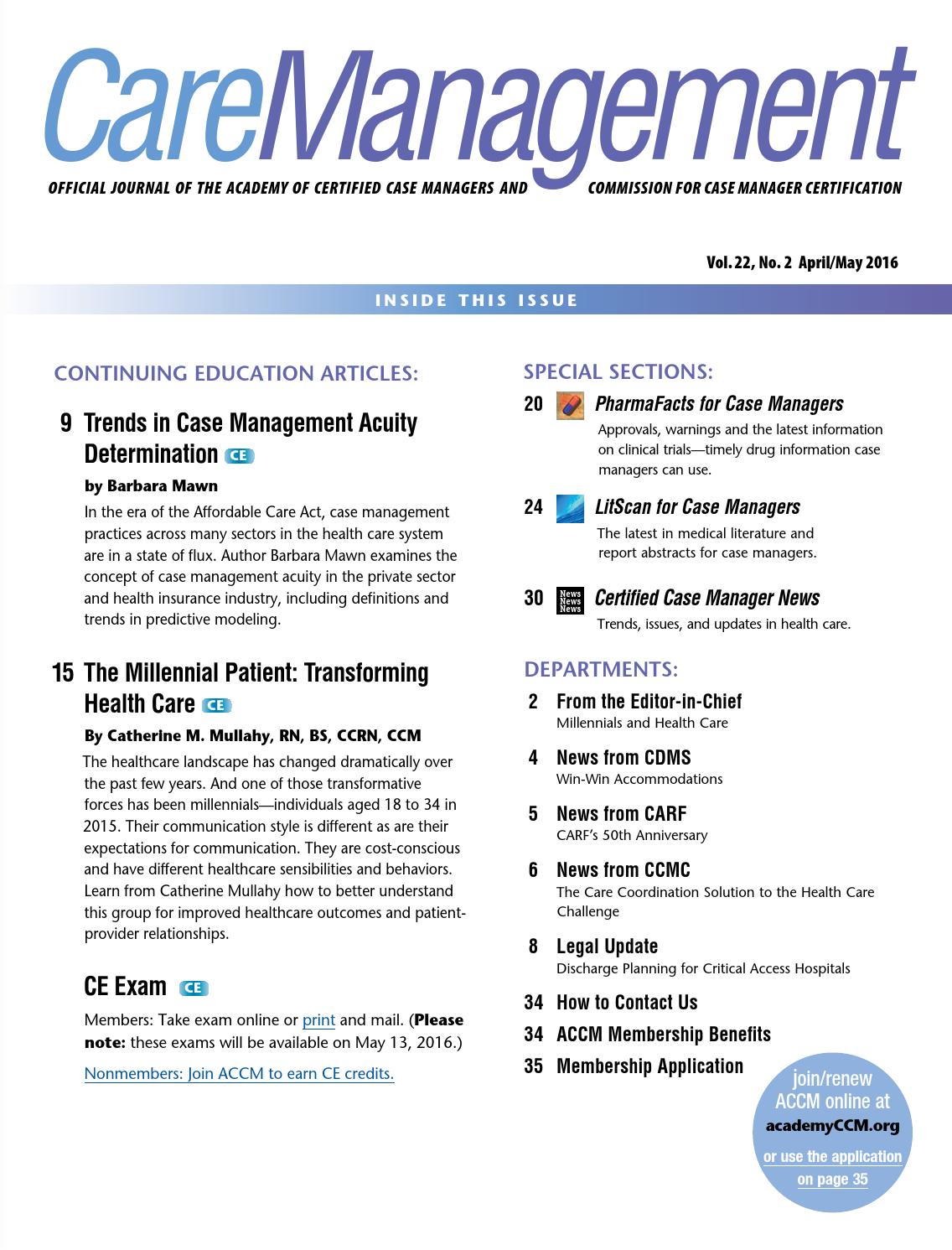 CareManagement April/May 2016 by laura campbell - issuu