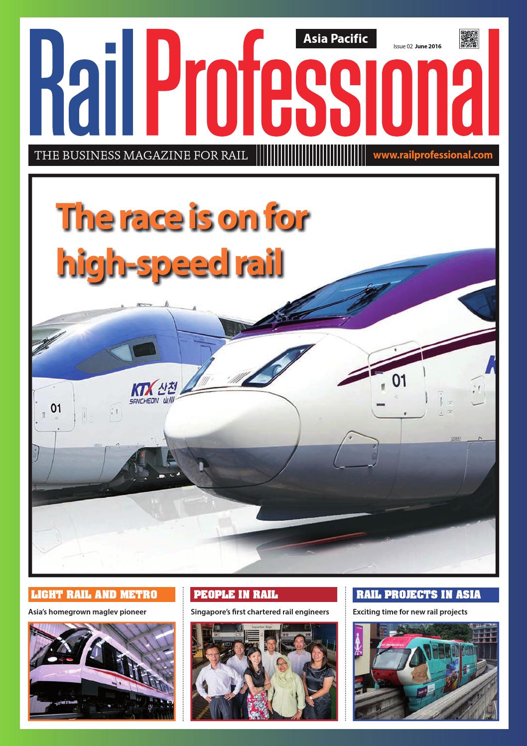 RAIL PROFESSIONAL ASIA PACIFIC - JUNE 2016 by RAIL PROFESSIONAL ...