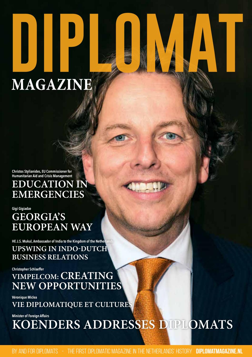 Diplomat Magazine Netherlands Summer-fall 2016 by Diplomat Magazine ...