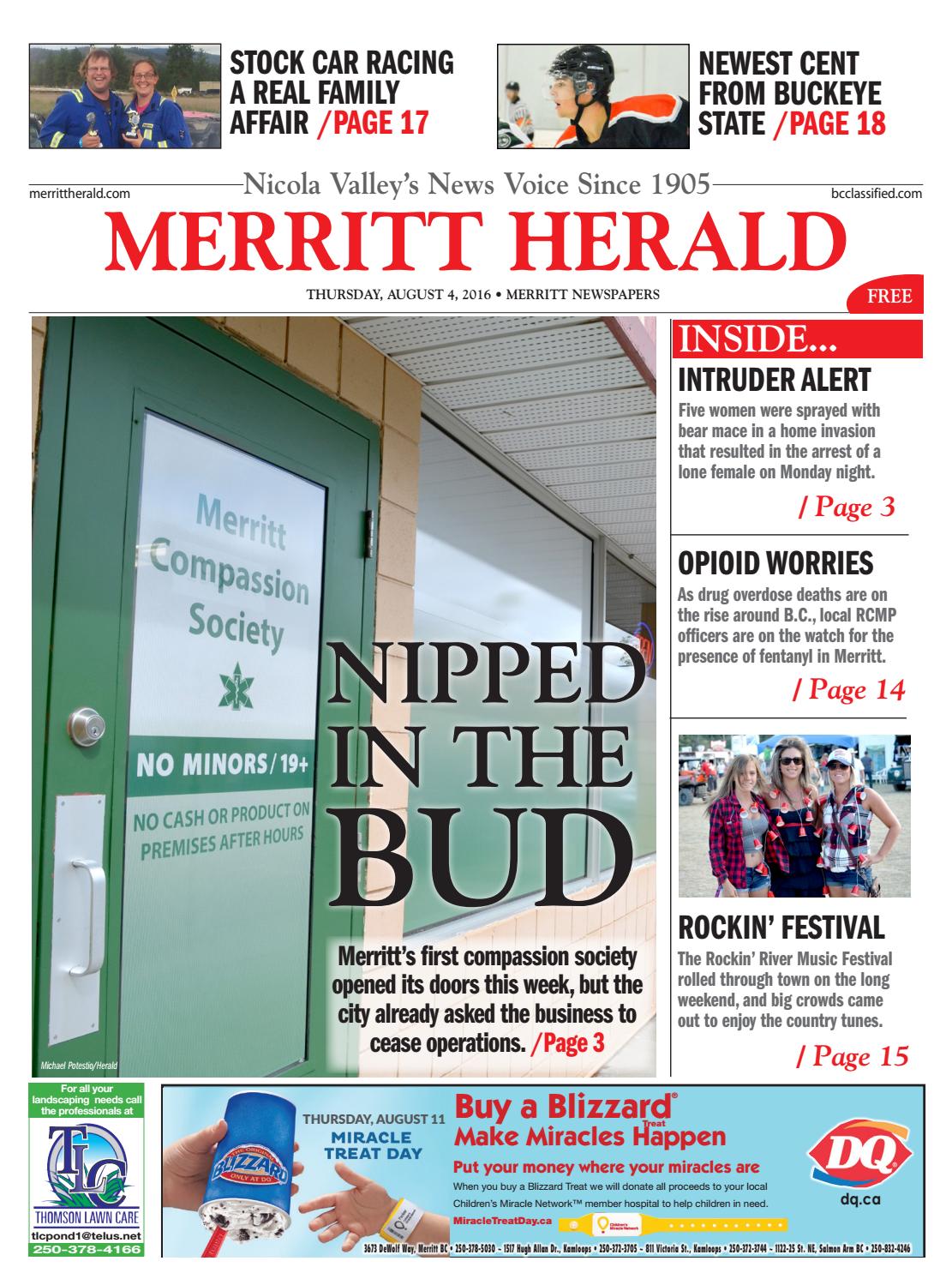 Merritt Herald August 4, 2016 by Merritt Herald - issuu