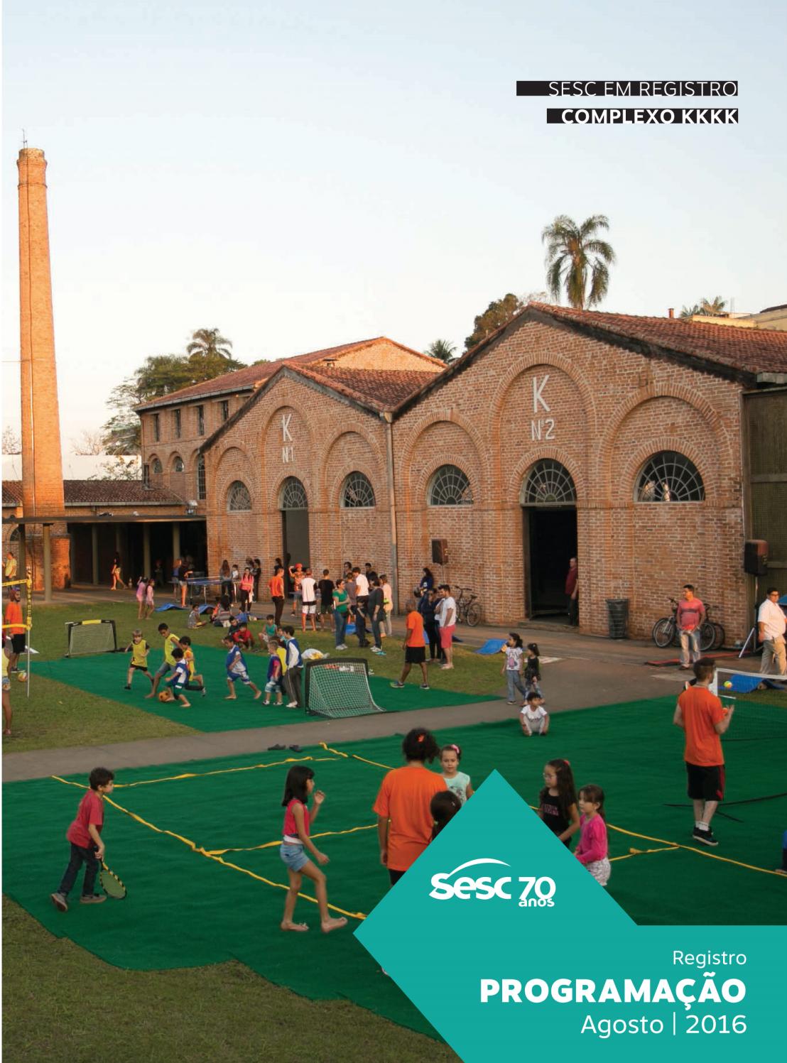 Programação de Agosto - Sesc Registro by Sesc em São Paulo - issuu