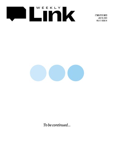 Issues – Weekly Link