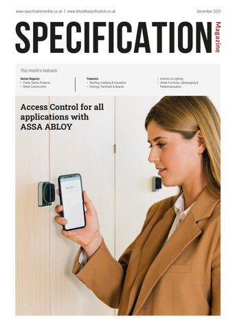 Specification Magazine | Magazines | Specification Online